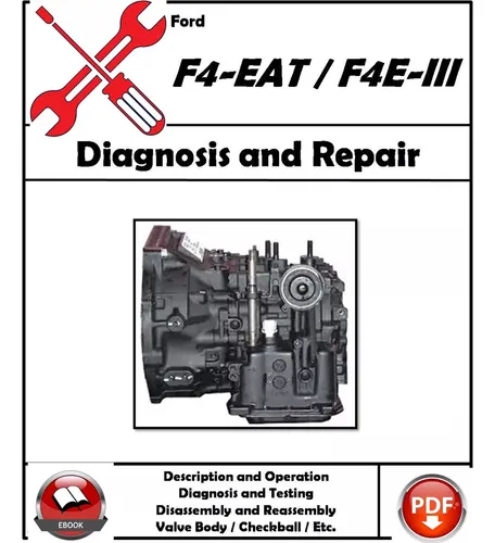 Manual Taller Ford F4 Eat F4e Iii Mercadolibre
