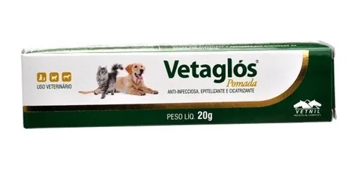 Kit Com 2 Unidades De Vetaglós Pomada 20g Frete Grátis