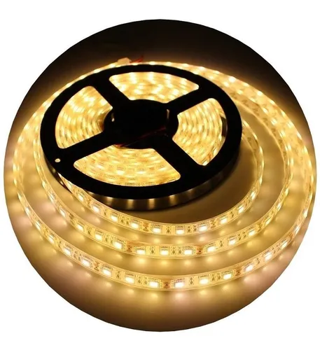 Tira Led 2835 Rollo 5 Metros Colores 12v Interior Color De La Luz