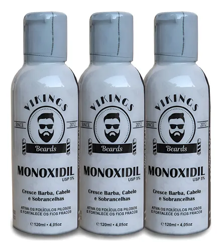 Combo Garibaldi Barba Cheia+ Cabelo 3un Vikings Malbec | Parcelamento ...