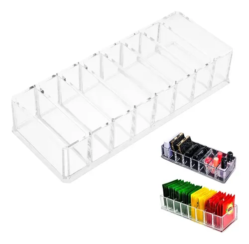 Contenedor Organizador Bolsas Té Cocina Caja De 8 Divisiones | MercadoLibre