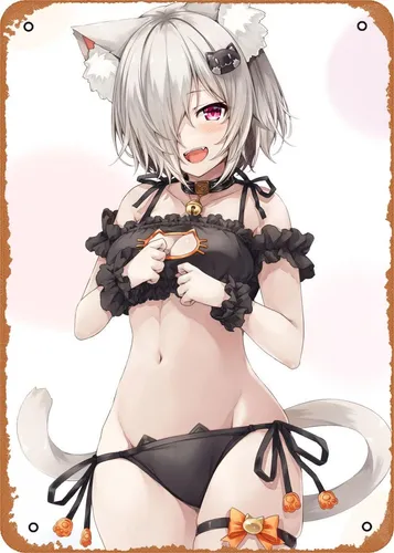 Zuhhgii Anime Metal Poster Waifu Figura Cartel De Metal Esta Meses
