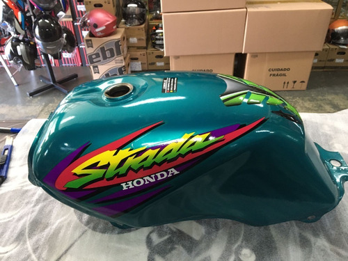 Tanque Cbx 200 Strada Verde 99 Reformado Parcelamento Sem Juros