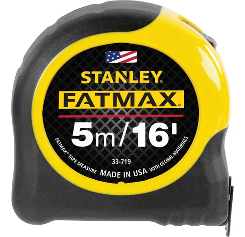 Cinta Métrica Stanley Fatmax Blade Armor 5 M (33-716) | Cuotas sin interés