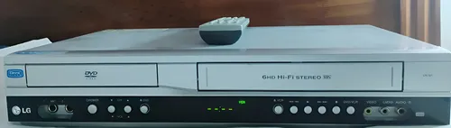 Equipo Combo Vhs Dvd Lg Ctrol Remoto Convertidor Hdmi Plateado | Cuotas ...