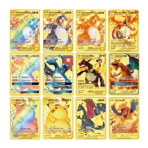 Cartas Pokémon Metal Doradas Originales Vstar Gx Y Vmax | Cuotas sin ...