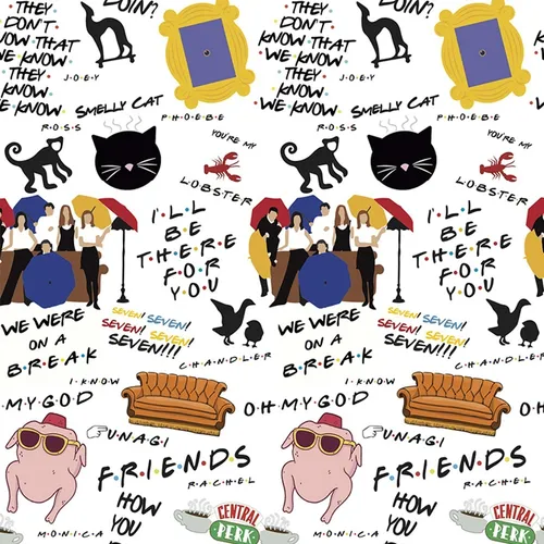 Papel De Parede Adesivo Teens Geek Série Friends | MercadoLivre Papel De Parede Adesivo Teens Geek Série Friends | MercadoLivre