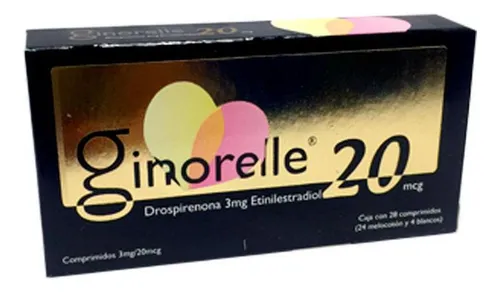 Ginorelle 20mcg Caja Con 28 Comprimidos Envío Gratis