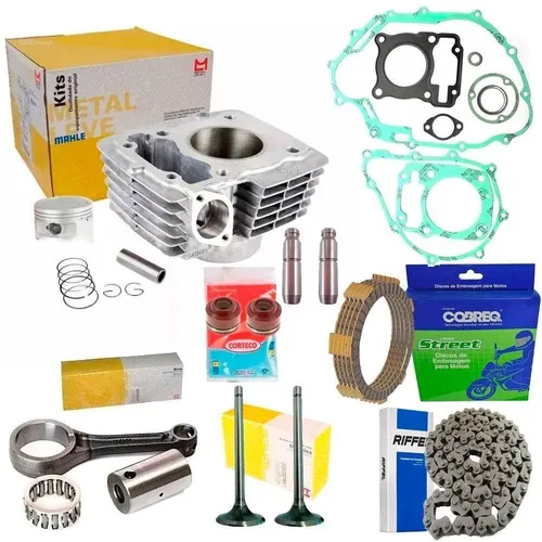 Kit Motor Completo Honda Lead 110 Cilindro Biela Valvulas Kit Motor Completo Honda Lead 110 Cilindro Biela Valvulas