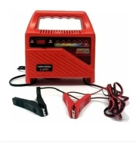 Cargador De Baterías Para Autos 12volt Y Motos 6volt Cuotas Sin Interés
