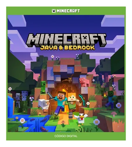 Minecraft Java And Bedrock Edition Pc Código 25 Díg Tr Mercadolivre