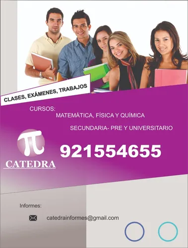 Clases De Matemática Fisica Y Quimica A Domicilio en venta en Lima Lima ... Clases De Matemática Fisica Y Quimica A Domicilio en venta en Lima Lima ...