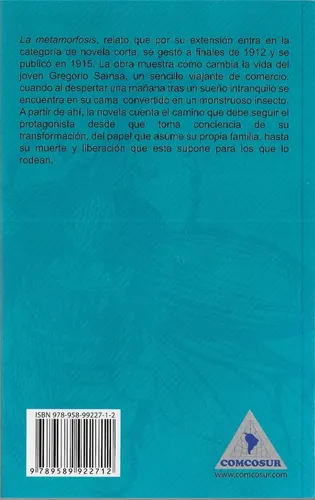 La Metamorfosis Franz Kafka Libro Original Mercadolibre