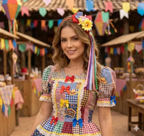 Tiara Festa Junina Chapéu Palha Girasol Perola Adereço | MercadoLivre