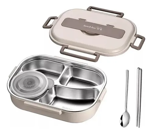Fiambrera Térmica De Acero Inoxidable 304 For Niños | MercadoLibre