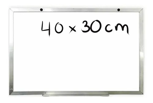 Pizarron Blanco 40x30cm Mercadolibre