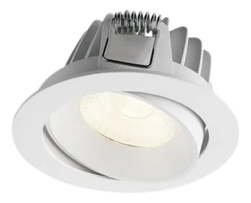 Kit 6 Luminarias Spot Led Embutir Redonda 10w 4000k Osram | Frete grátis