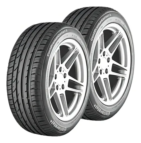 Kit de 2 llantas 205/55R16 91V Continental Contipremium | Envío gratis