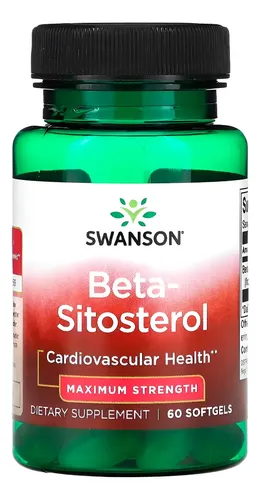 Beta-sitosterol 160mg Swanson 60 Softgels Importado N/a | Parcelamento ...