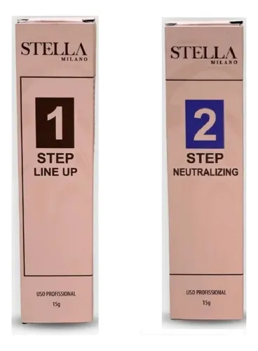 Step Line Up 1 E Step Neutralizing 2 Stella Milano 15 G | Frete grátis Step Line Up 1 E Step Neutralizing 2 Stella Milano 15 G | Frete grátis