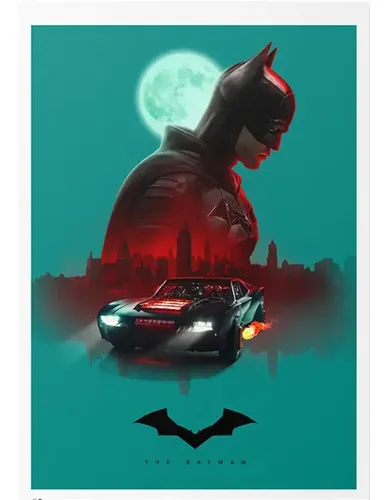 Poster Exclusivo Piezas Limitadas The Batman The Batman 02 Mercadolibre