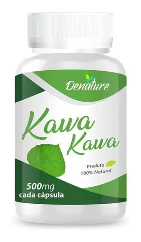 Suplemento En Cápsulas Denature Natural Kawa Kawa 500mg 100 Cápsulas