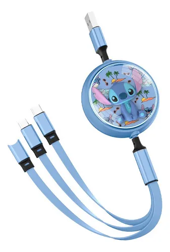 Cable De Carga Stitch Cable De Datos De Carga Rápida Disney | Meses sin ... Cable De Carga Stitch Cable De Datos De Carga Rápida Disney | Meses sin ...
