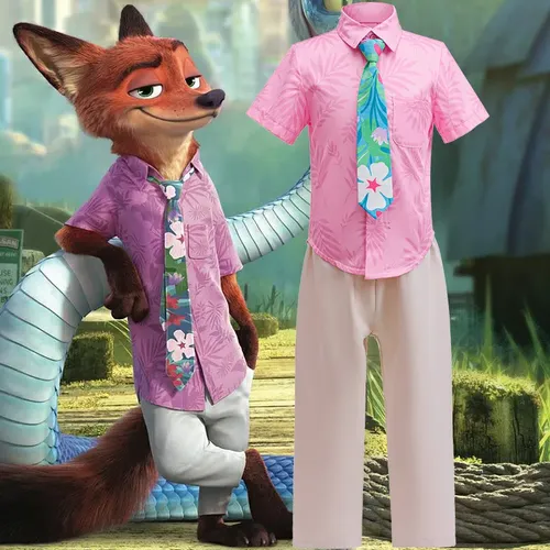 *zj Disfraz De Zootopia De Disney Para Niño, Zorro Nick, | MercadoLibre