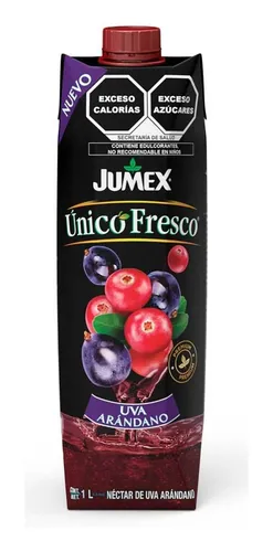 Néctar Jumex Único Fresco Arándano Uva 1l | MercadoLibre Néctar Jumex Único Fresco Arándano Uva 1l | MercadoLibre