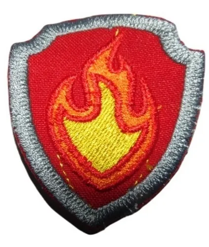 Parche (escudo) Bordado Termoadherible, Paw Patrol Marshall Parche (escudo) Bordado Termoadherible, Paw Patrol Marshall