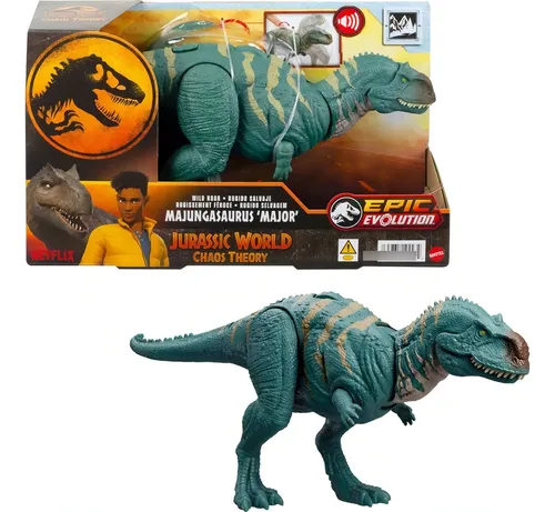 Jurassic World Epic Evo Wild Roar Dinosaurio Majungasaurus | Envío gratis Jurassic World Epic Evo Wild Roar Dinosaurio Majungasaurus | Envío gratis