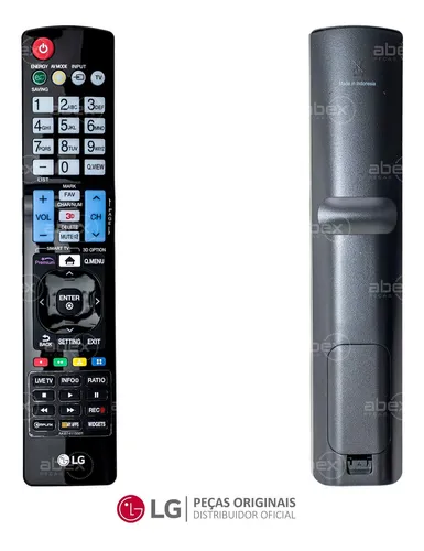 Controle Remoto Tv Lg Smart 3d Akb74115501 My Apps Original Mercadolivre