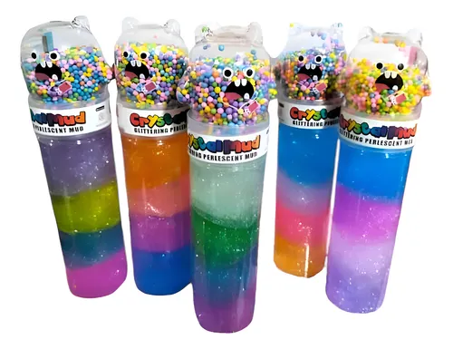 Slime Grande 6pz Slime Para Niños Grande Bolo Tubo Fiesta | Meses sin ...