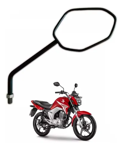Espelho Retrovisor Honda Cg Titan Fan 125 150 160 Direito Nf