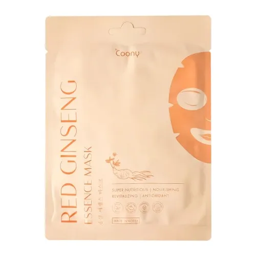 Mascarilla Facial Coony Ginseng Rojo Nutritiva Hidratante