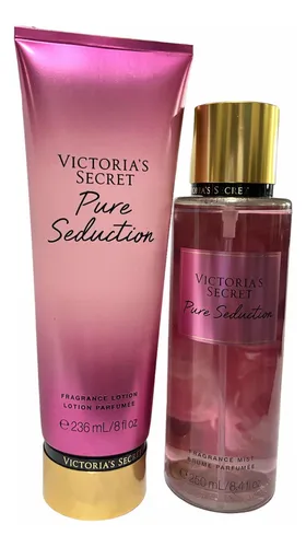 Set Victorias Secret Loción Y Crema Pure Seduction Meses Sin Interés