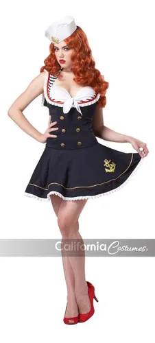 Disfraz Sexy Marinera California Costumes Arlekus Meses Sin Interés