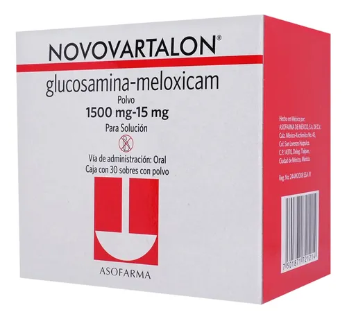 Novovartalon Polvo 1500 Mg/15 Mg, 30 Sobres
