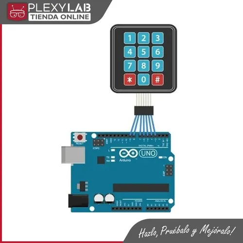Teclado Matricial 4x3 3x4 De Membrana Para Arduino en venta en Cuenca ... Teclado Matricial 4x3 3x4 De Membrana Para Arduino en venta en Cuenca ...