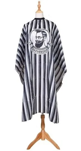 Capa Corte Cabelo Adulto Fecho Americano Barberia Salão | MercadoLivre Capa Corte Cabelo Adulto Fecho Americano Barberia Salão | MercadoLivre