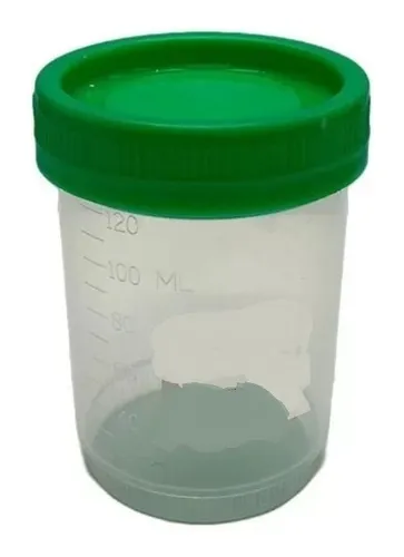 Vaso Recolector Copro Para Muestras 120ml No Esteril 25 Pzs Vaso Recolector Copro Para Muestras 120ml No Esteril 25 Pzs