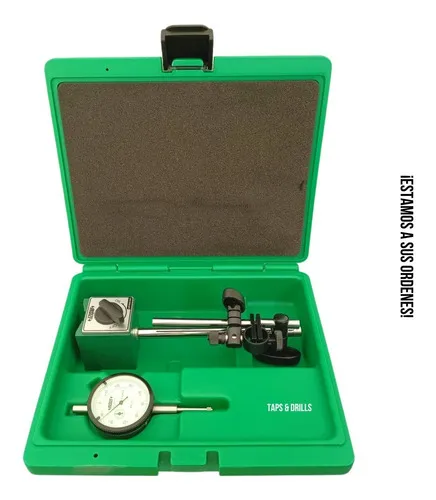 Insize Juego Indicador Caratula 0 1 In Con Base Magnetica Envío Gratis