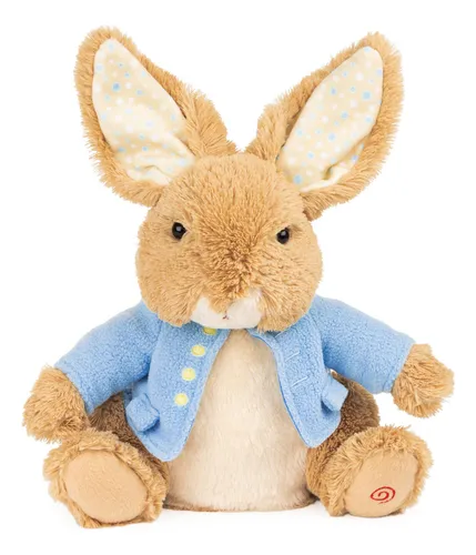 Gund Beatrix Potter Peek-a-ears Peter Rabbit - Peluche Inte. Color Azul ... Gund Beatrix Potter Peek-a-ears Peter Rabbit - Peluche Inte. Color Azul ...