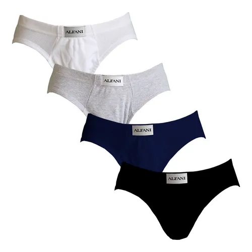 Paquete De 4 Bikinis Alfani Multicolor Para Hombre Rb30 Meses Sin