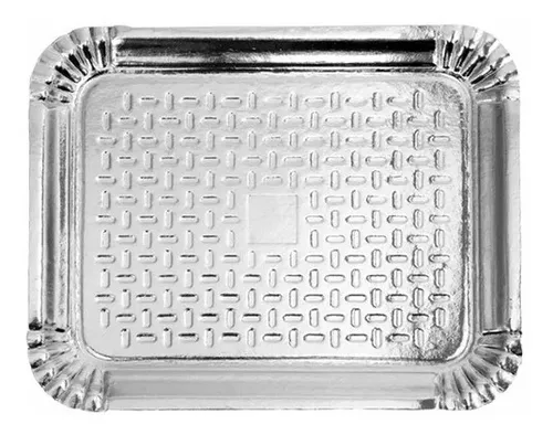 Bandeja Laminada P/ Bolo E Festa Nº3 C/10un 23x29cm Bandeja Laminada P/ Bolo E Festa Nº3 C/10un 23x29cm
