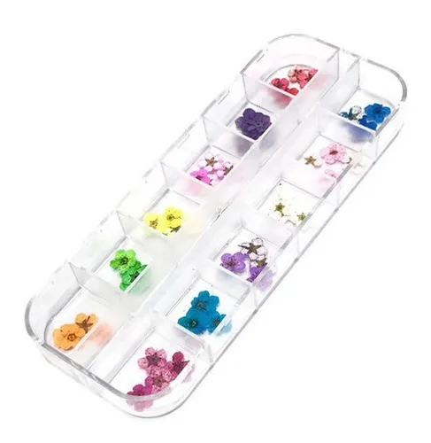 Flores Secas Para Encapsulamento Decoração Unhas Art Nails Mercadolivre