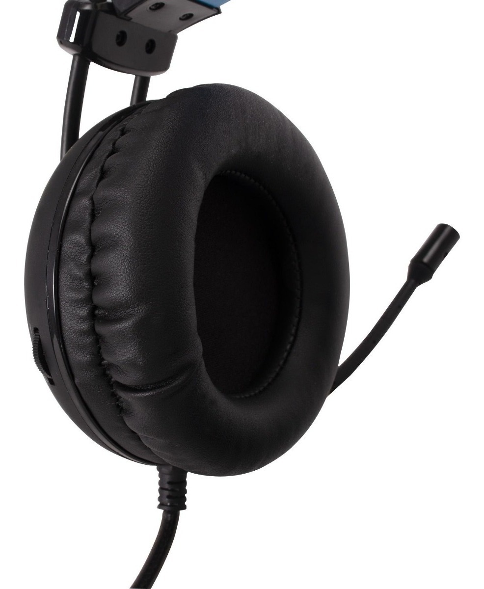 Headset Gamer Fortrek Led Azul Com Microfonte Pro H2 Frete Grátis