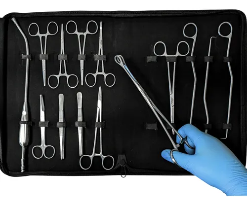 Set Instrumental Para Atención De Parto Acero Hergom Premium | Envío gratis