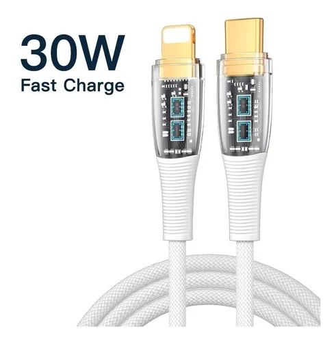 Cable Kuulaa Usb C A Lightning Pd30w Temperature Control 2mt | Envío gratis Cable Kuulaa Usb C A Lightning Pd30w Temperature Control 2mt | Envío gratis