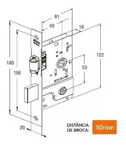 Fechadura Rolete Stam 800 Porta Pivotante Tetra Antique à venda em Nova ... Fechadura Rolete Stam 800 Porta Pivotante Tetra Antique à venda em Nova ...
